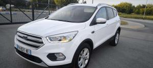 White Ford Kuga 2019 in Kaunas, with an engine capacity of 1.50 L and mileage of 207 thousand km for 8600 €, photo 4 on AUTOMOTO.COM.LV
