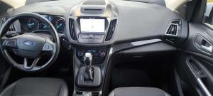 White Ford Kuga 2019 in Kaunas, with an engine capacity of 1.50 L and mileage of 207 thousand km for 8600 €, photo 5 on AUTOMOTO.COM.LV