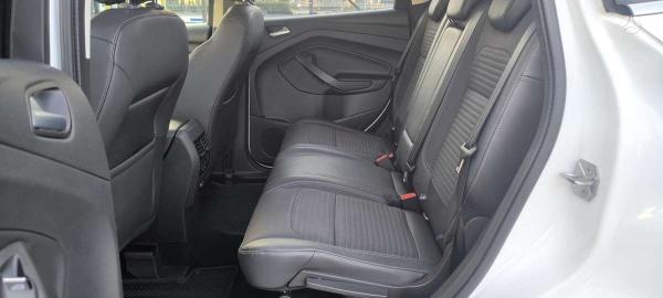 Ford Kuga 2019 in Kaunas on AUTOMOTO.COM.LV White Ford Kuga 2019 in Kaunas, with an engine capacity of 1.50 L and mileage of 207 thousand km for 8600 €, photo 7 on AUTOMOTO.COM.LV