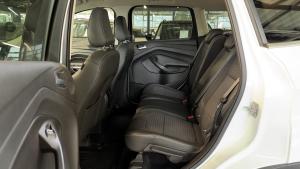 White Ford Kuga 2019 in Riga, with an engine capacity of 2.00 L and mileage of 157 thousand km for 9900 €, photo 14 on AUTOMOTO.COM.LV