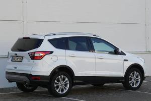 White Ford Kuga 2020 in Riga, with an engine capacity of 2.00 L and mileage of 197 thousand km for 19500 €, photo 13 on AUTOMOTO.COM.LV