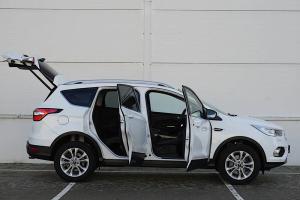 White Ford Kuga 2020 in Riga, with an engine capacity of 2.00 L and mileage of 197 thousand km for 19500 €, photo 15 on AUTOMOTO.COM.LV