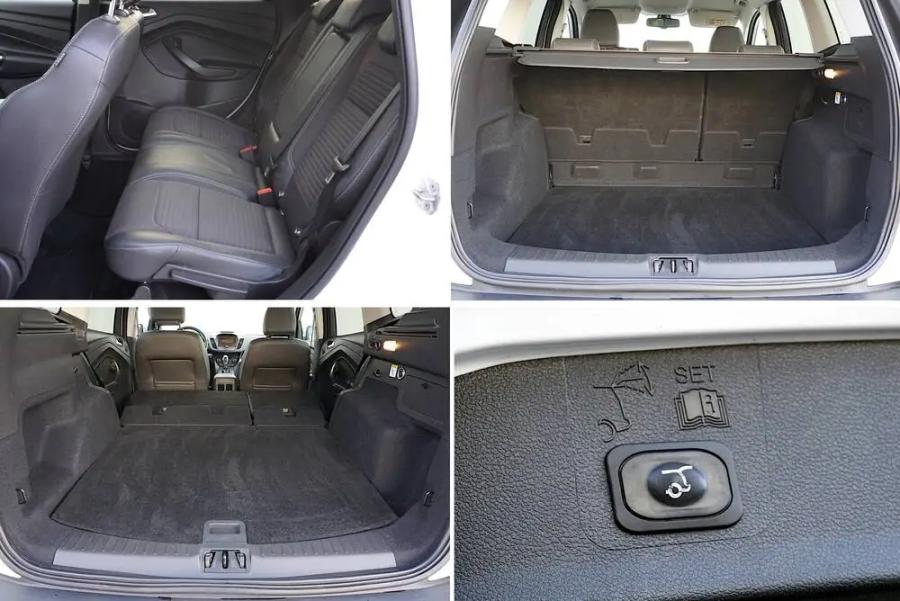 White Ford Kuga 2020 in Riga, with an engine capacity of 2.00 L and mileage of 197 thousand km for 19500 €, photo 34 on AUTOMOTO.COM.LV