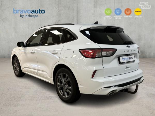 White Ford Kuga 2021 in Vilnius, with an engine capacity of 2.50 L and mileage of 115 thousand km for 21551 €, photo 3 on AUTOMOTO.COM.LV
