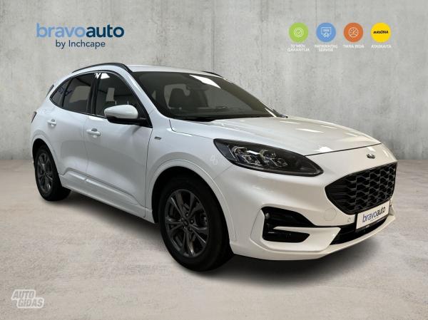 White Ford Kuga 2021 in Vilnius, with an engine capacity of 2.50 L and mileage of 115 thousand km for 21551 €, photo 6 on AUTOMOTO.COM.LV