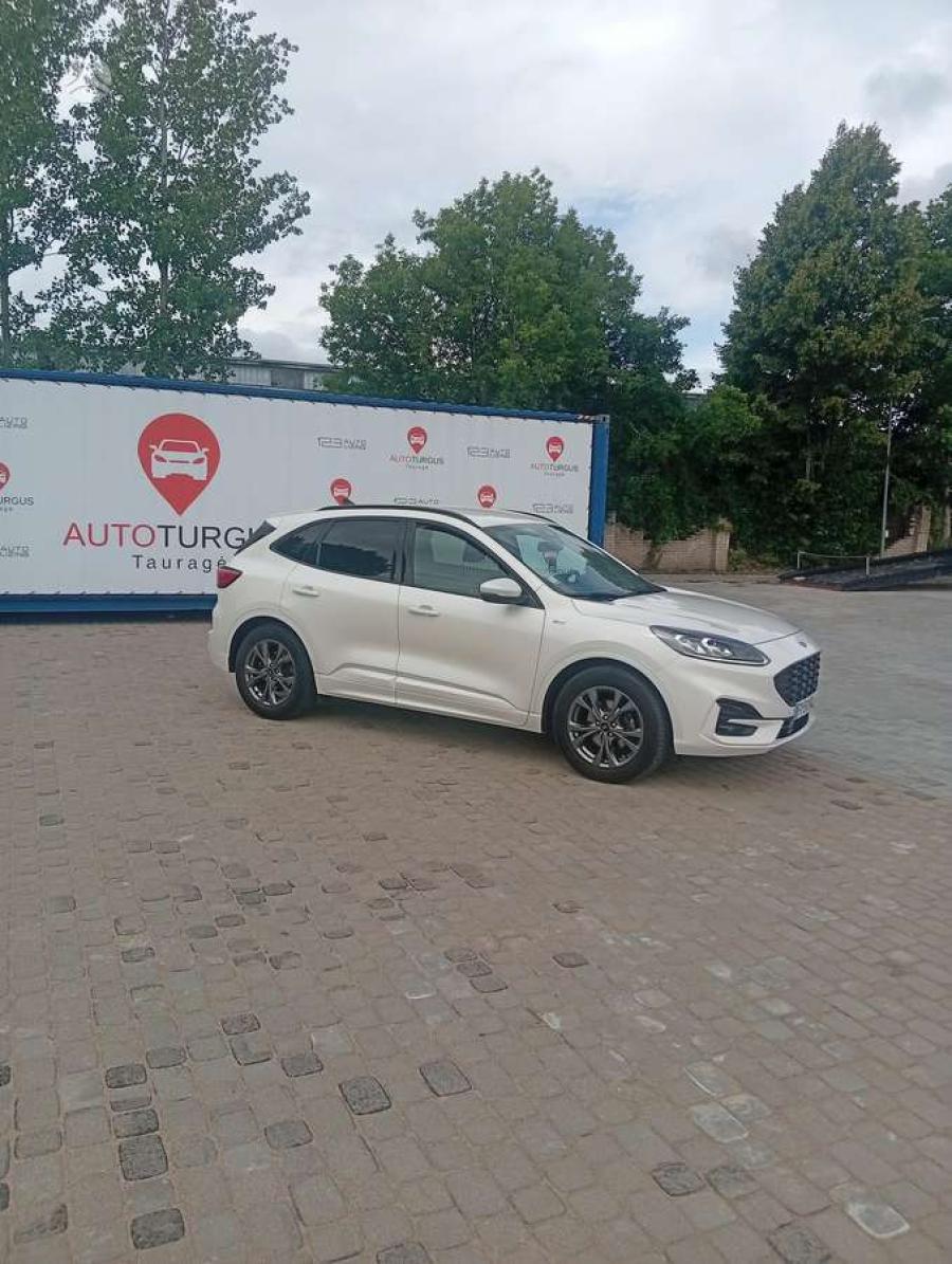 Белый Форд Куга 2021 в Таураге, объемом двигателя 1.50 л и пробегом 143 тыс. км за 14600 €, фото 5 на AUTOMOTO.COM.LV