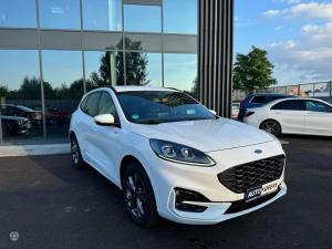 White Ford Kuga 2021 in Kaunas, with an engine capacity of 2.50 L and mileage of 75 thousand km for 23500 €, photo  on AUTOMOTO.COM.LV