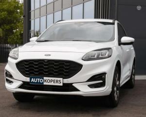 White Ford Kuga 2021 in Kaunas, with an engine capacity of 2.50 L and mileage of 75 thousand km for 23500 €, photo 3 on AUTOMOTO.COM.LV