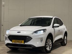 White Ford Kuga 2021 in Klaipeda, with an engine capacity of 1.50 L and mileage of 234 thousand km for 12999 €, photo  on AUTOMOTO.COM.LV