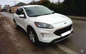 White Ford Kuga 2022 in Siauliai, with an engine capacity of 1.50 L and mileage of 121 thousand km for 13850 €, photo 16 on AUTOMOTO.COM.LV