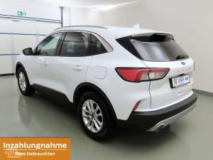 White Ford Kuga 2022 in Kaunas, with an engine capacity of 2.50 L and mileage of 28 thousand km for 26252 €, photo 4 on AUTOMOTO.COM.LV