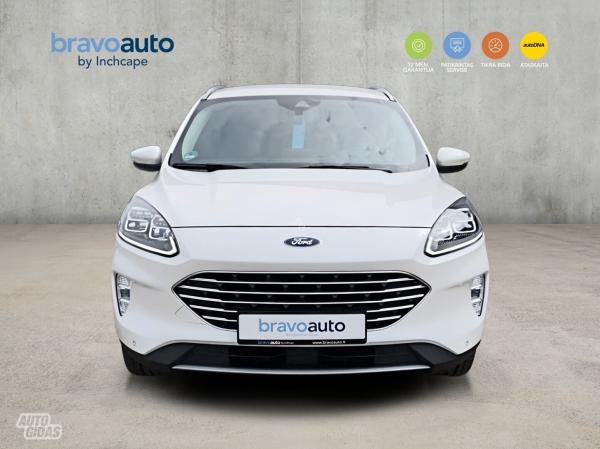 White Ford Kuga 2022 in Kaunas, with an engine capacity of 2.50 L and mileage of 135 thousand km for 21271 €, photo 8 on AUTOMOTO.COM.LV