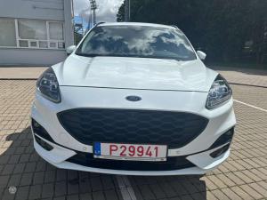 White Ford Kuga 2022 in Marijampole, with an engine capacity of 2.49 L and mileage of 190 thousand km for 17500 €, photo 7 on AUTOMOTO.COM.LV