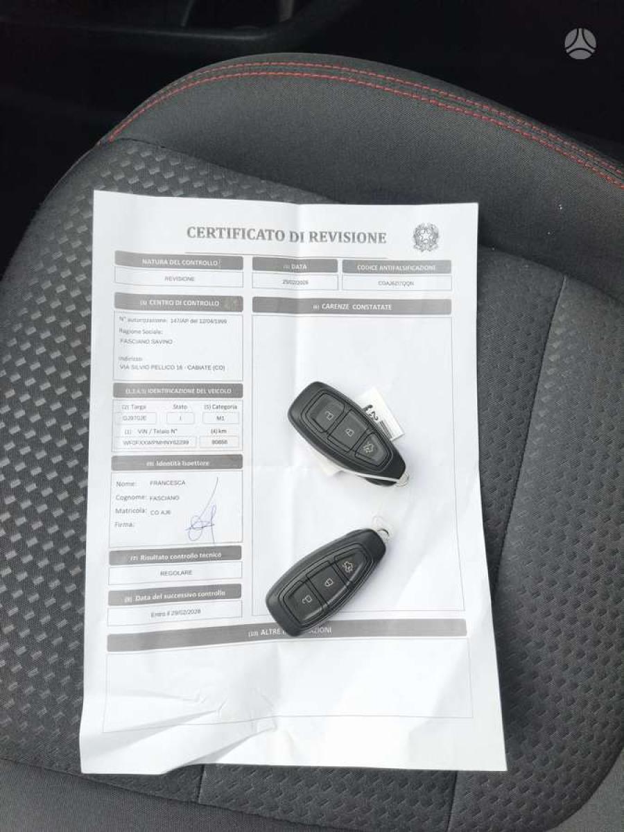 White Ford Kuga 2022 in Vilnius, with an engine capacity of 2.49 L and mileage of 83 thousand km for 19950 €, photo 26 on AUTOMOTO.COM.LV
