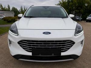 White Ford Kuga 2022 in Pakruojis, with an engine capacity of 2.00 L and mileage of 144 thousand km for 14900 €, photo 4 on AUTOMOTO.COM.LV