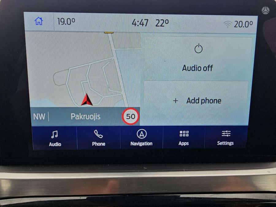 White Ford Kuga 2022 in Pakruojis, with an engine capacity of 2.00 L and mileage of 144 thousand km for 14900 €, photo 18 on AUTOMOTO.COM.LV