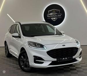 White Ford Kuga 2022 in Marijampole, with an engine capacity of 2.00 L and mileage of 241 thousand km for 15860 €, photo  on AUTOMOTO.COM.LV