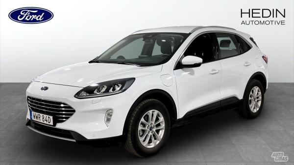 White Ford Kuga 2023 in Kaunas, with an engine capacity of 0.00 L and mileage of 37 thousand km for 27979 €, photo 1 on AUTOMOTO.COM.LV