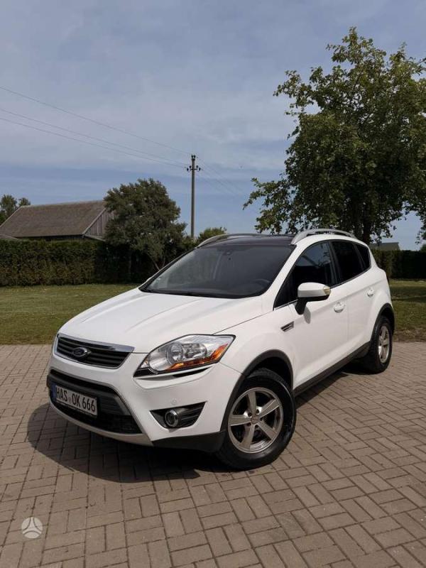 Balts Ford Kuga 2009 Rokiškis, ar dzinēja tilpumu 2.00 L un nobraukumu 311 tūkst. km par 4200 €, foto 1 vietnē AUTOMOTO.COM.LV