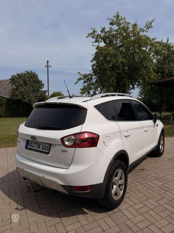 Balts Ford Kuga 2009 Rokiškis, ar dzinēja tilpumu 2.00 L un nobraukumu 311 tūkst. km par 4200 €, foto 6 vietnē AUTOMOTO.COM.LV