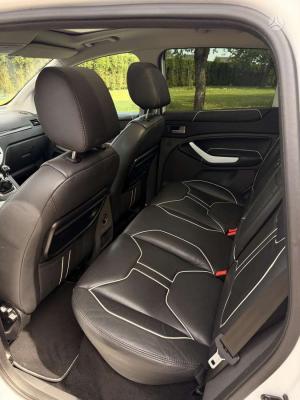 White Ford Kuga 2009 in Rokiskis, with an engine capacity of 2.00 L and mileage of 311 thousand km for 4200 €, photo 13 on AUTOMOTO.COM.LV
