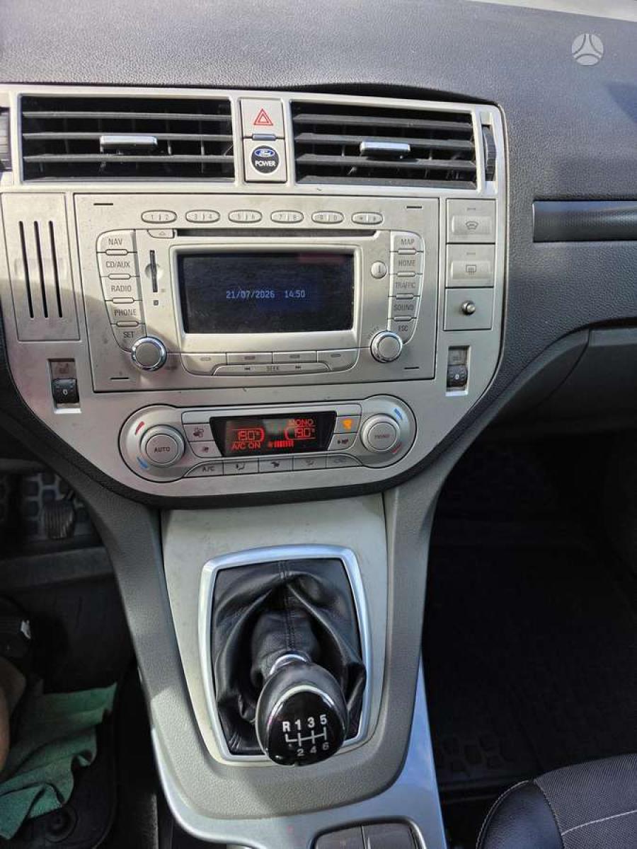 Balts Ford Kuga 2009 Vilkaviškis, ar dzinēja tilpumu 2.00 L un nobraukumu 284 tūkst. km par 5100 €, foto 14 vietnē AUTOMOTO.COM.LV