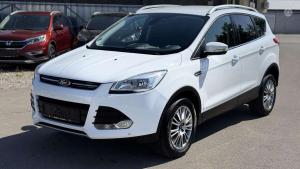 White Ford Kuga 2014 in Telschi, with an engine capacity of 1.60 L and mileage of 179 thousand km for 7800 €, photo 4 on AUTOMOTO.COM.LV