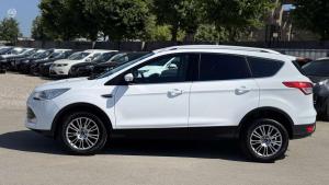 White Ford Kuga 2014 in Telschi, with an engine capacity of 1.60 L and mileage of 179 thousand km for 7800 €, photo 5 on AUTOMOTO.COM.LV