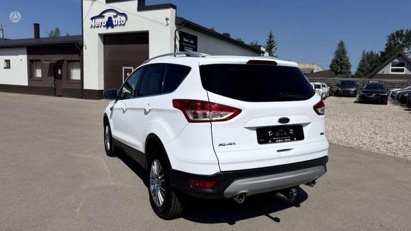 White Ford Kuga 2014 in Telschi, with an engine capacity of 1.60 L and mileage of 179 thousand km for 7800 €, photo 5 on AUTOMOTO.COM.LV