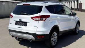 White Ford Kuga 2014 in Telschi, with an engine capacity of 1.60 L and mileage of 179 thousand km for 7800 €, photo 9 on AUTOMOTO.COM.LV