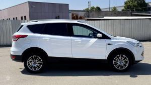 White Ford Kuga 2014 in Telschi, with an engine capacity of 1.60 L and mileage of 179 thousand km for 7800 €, photo 10 on AUTOMOTO.COM.LV