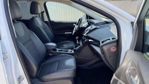 White Ford Kuga 2014 in Telschi, with an engine capacity of 1.60 L and mileage of 179 thousand km for 7800 €, photo 16 on AUTOMOTO.COM.LV
