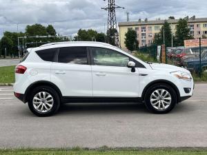 White Ford Kuga 2012 in Narva, with an engine capacity of 2.00 L and mileage of 216 thousand km for 3999 €, photo 18 on AUTOMOTO.COM.LV