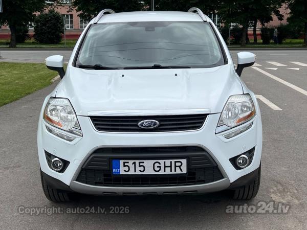 White Ford Kuga 2012 in Narva, with an engine capacity of 2.00 L and mileage of 216 thousand km for 3999 €, photo 2 on AUTOMOTO.COM.LV