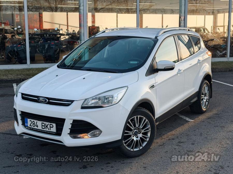 Balts Ford Kuga 2013 Tallina, ar dzinēja tilpumu 1.60 L un nobraukumu 141 tūkst. km par 6700 €, foto 3 vietnē AUTOMOTO.COM.LV