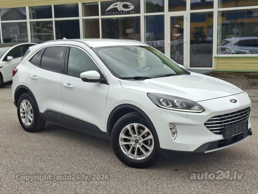 White Ford Kuga 2022 in Tartu, with an engine capacity of 1.50 L and mileage of 170 thousand km for 14999 €, photo 1 on AUTOMOTO.COM.LV