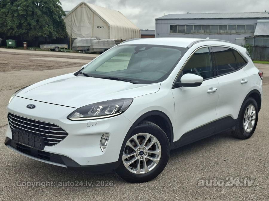 White Ford Kuga 2022 in Tartu, with an engine capacity of 1.50 L and mileage of 170 thousand km for 14999 €, photo 3 on AUTOMOTO.COM.LV