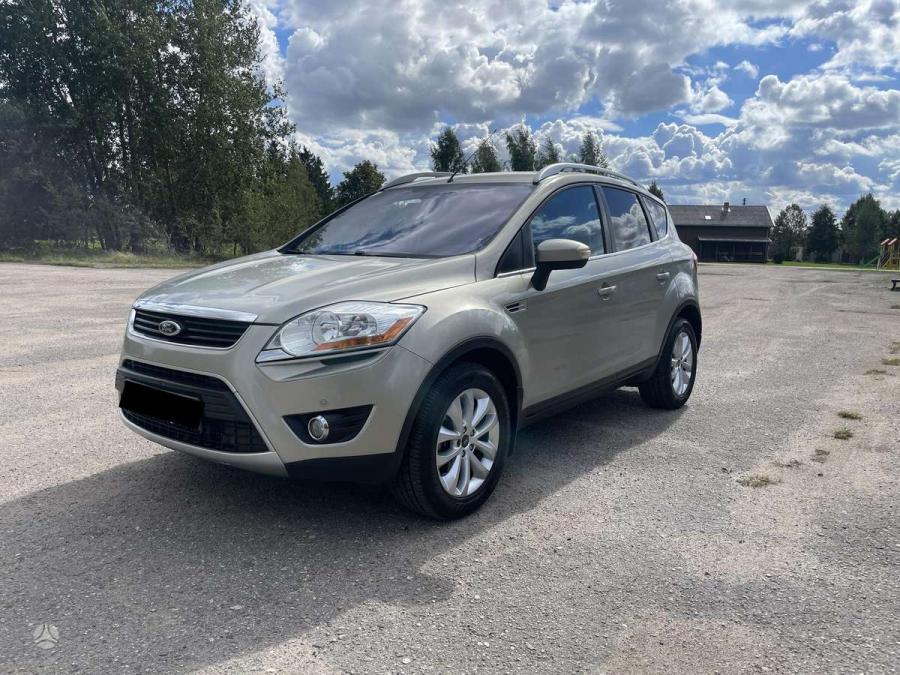 Dzeltens Ford Kuga 2009 Ukmergė, ar dzinēja tilpumu 2.00 L un nobraukumu 255 tūkst. km par 3100 €, foto 1 vietnē AUTOMOTO.COM.LV