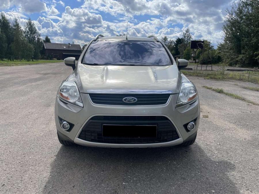 Dzeltens Ford Kuga 2009 Ukmergė, ar dzinēja tilpumu 2.00 L un nobraukumu 255 tūkst. km par 3100 €, foto 3 vietnē AUTOMOTO.COM.LV