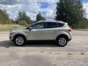 Dzeltens Ford Kuga 2009 Ukmergė, ar dzinēja tilpumu 2.00 L un nobraukumu 255 tūkst. km par 3100 €, foto 9 vietnē AUTOMOTO.COM.LV