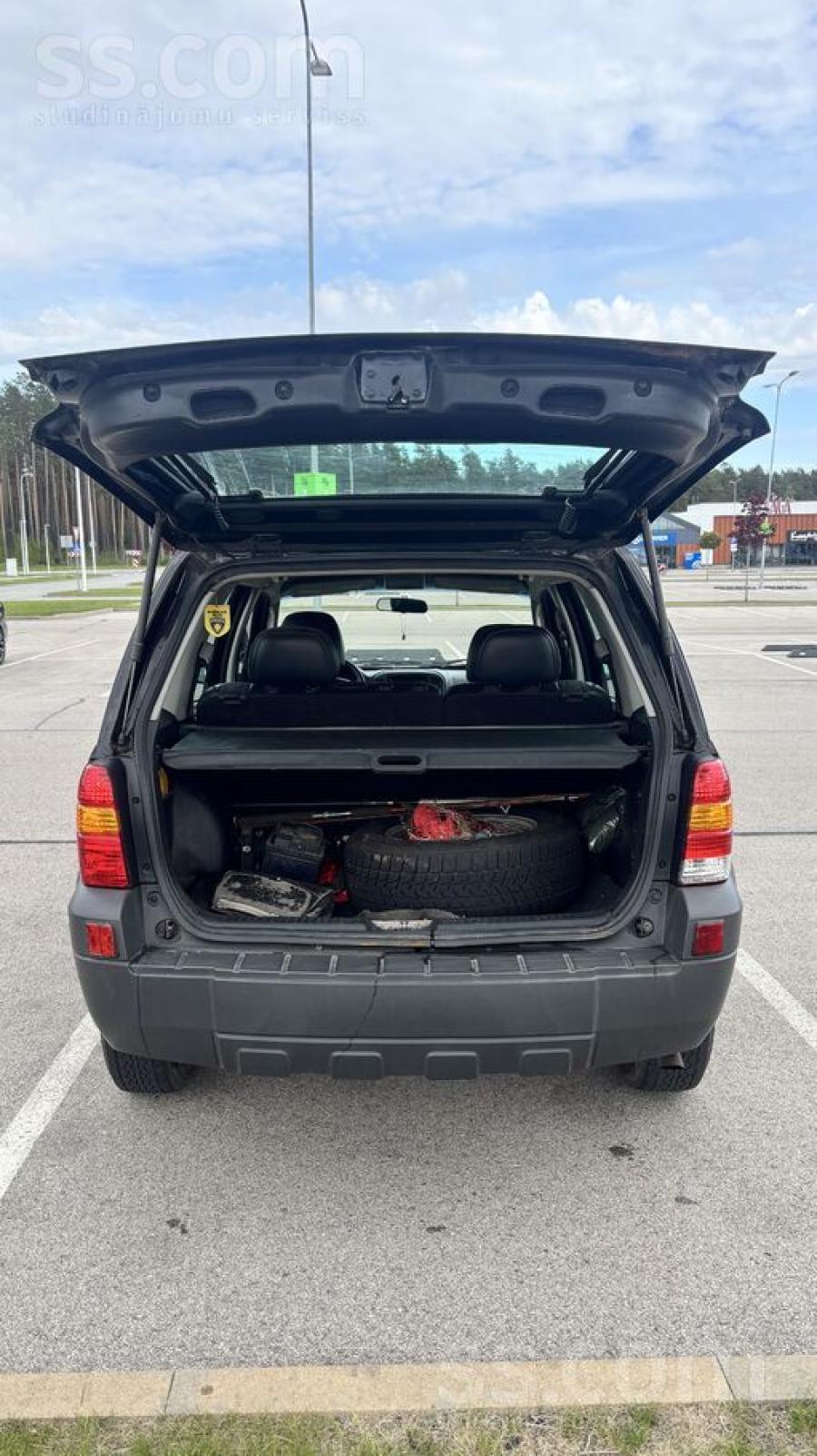 Melns Ford Maverick 2005 Rīga, ar dzinēja tilpumu 2.30 L un nobraukumu 287 tūkst. km par 2850 €, foto 6 vietnē AUTOMOTO.COM.LV