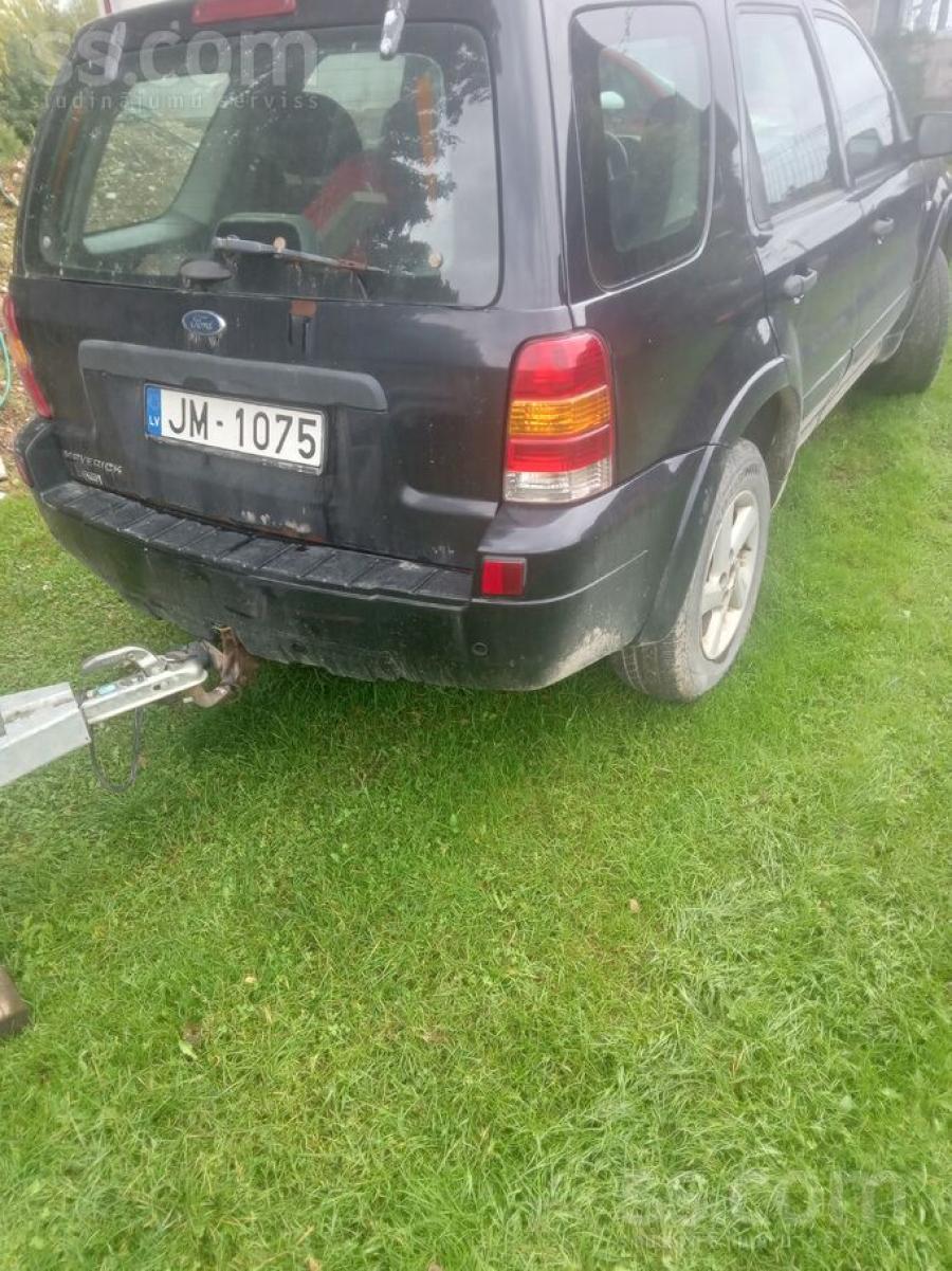 Black Ford Maverick 2007 in Daugavpils, with an engine capacity of 2.30 L and mileage of 282 thousand km for 1000 €, photo 3 on AUTOMOTO.COM.LV