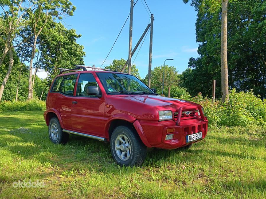 Sarkans Ford Maverick 1995 Tallina, ar dzinēja tilpumu 2.40 L un nobraukumu 231 tūkst. km par 3300 €, foto 1 vietnē AUTOMOTO.COM.LV