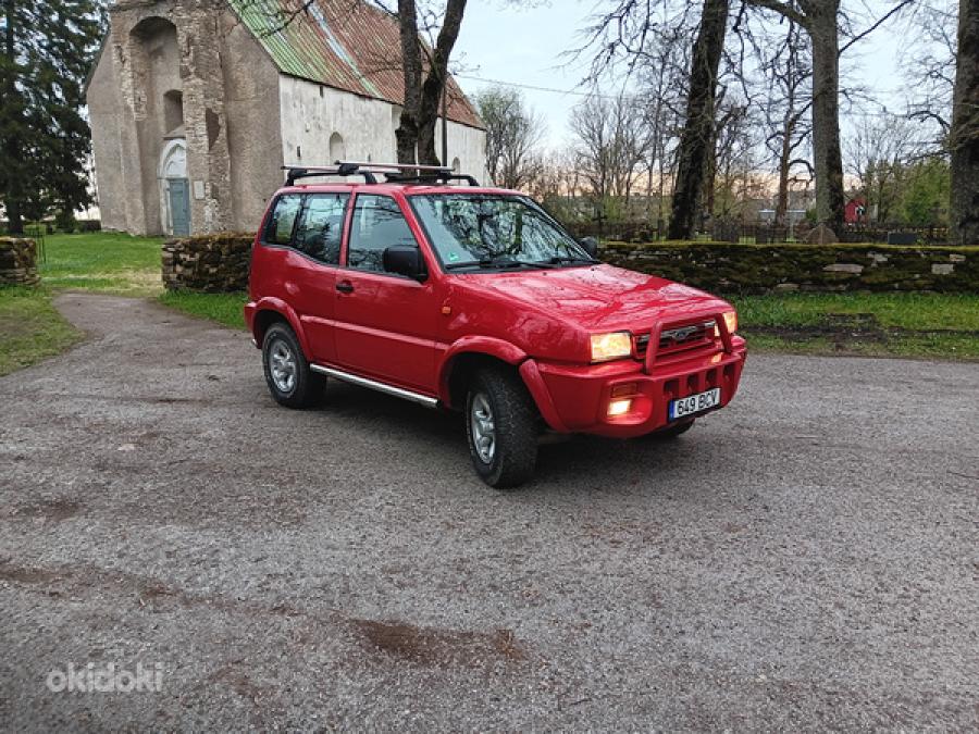 Sarkans Ford Maverick 1995 Tallina, ar dzinēja tilpumu 2.40 L un nobraukumu 231 tūkst. km par 3300 €, foto 7 vietnē AUTOMOTO.COM.LV