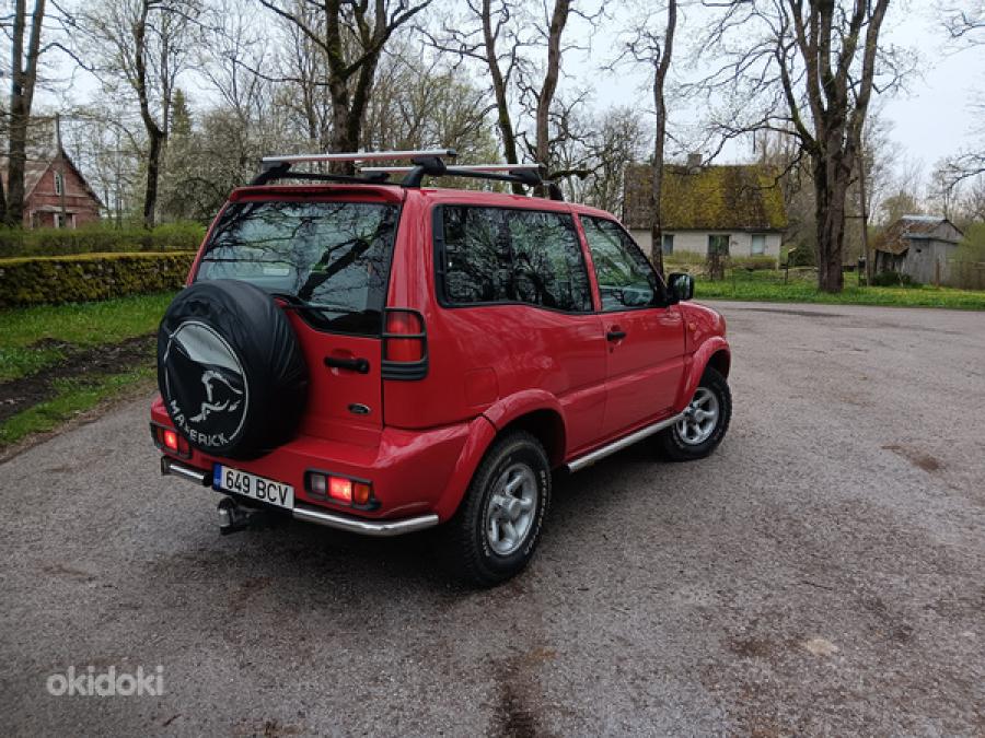 Sarkans Ford Maverick 1995 Tallina, ar dzinēja tilpumu 2.40 L un nobraukumu 231 tūkst. km par 3300 €, foto 10 vietnē AUTOMOTO.COM.LV