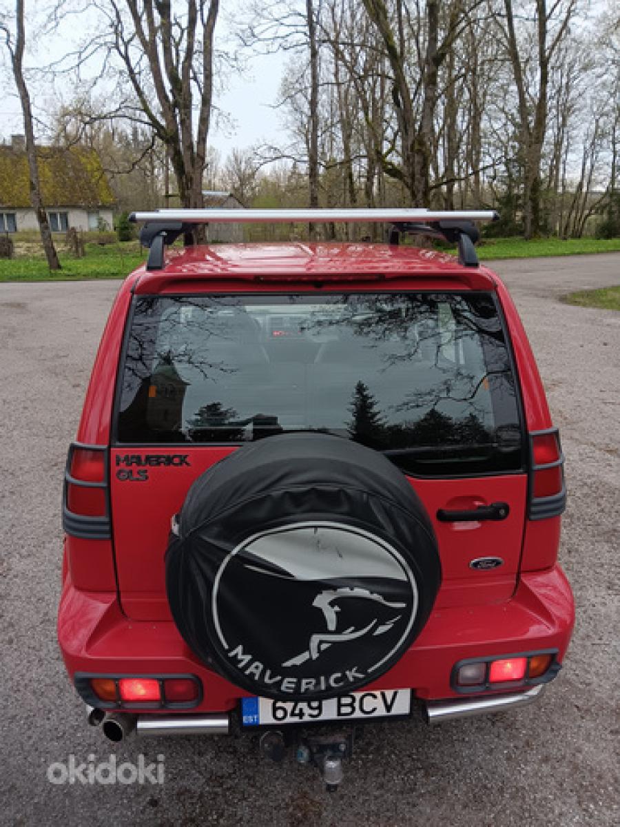 Sarkans Ford Maverick 1995 Tallina, ar dzinēja tilpumu 2.40 L un nobraukumu 231 tūkst. km par 3300 €, foto 12 vietnē AUTOMOTO.COM.LV