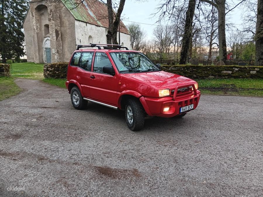 Sarkans Ford Maverick 1995 Tallina, ar dzinēja tilpumu 2.40 L un nobraukumu 231 tūkst. km par 3300 €, foto 22 vietnē AUTOMOTO.COM.LV