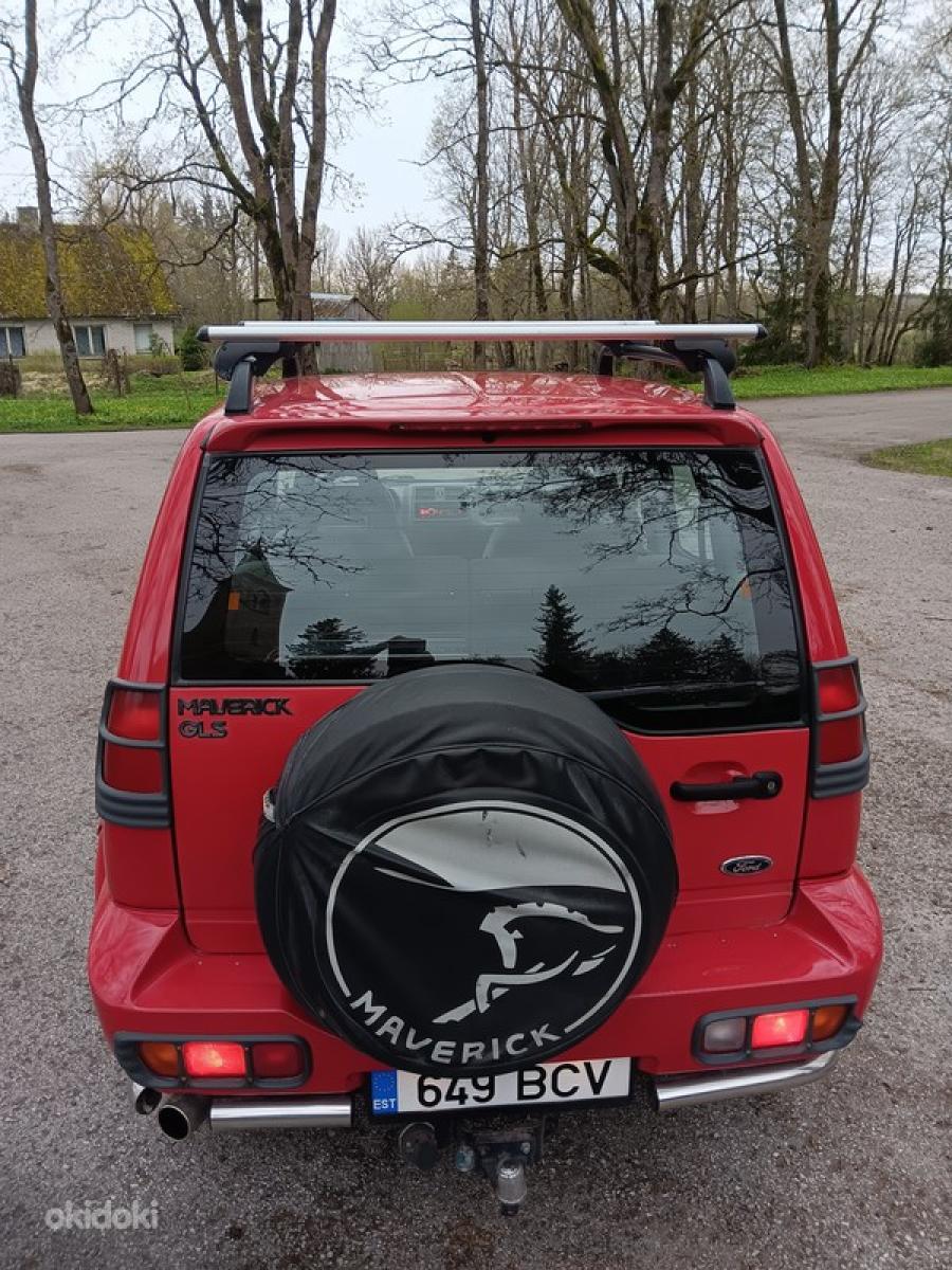 Sarkans Ford Maverick 1995 Tallina, ar dzinēja tilpumu 2.40 L un nobraukumu 231 tūkst. km par 3300 €, foto 27 vietnē AUTOMOTO.COM.LV