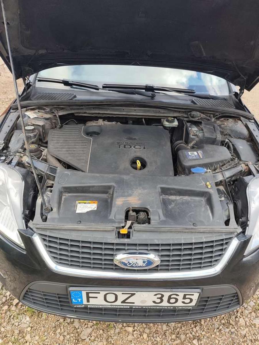 Black Ford Mondeo 2007 in Kaunas, with an engine capacity of 1.75 L and mileage of 385 thousand km for 1600 €, photo 17 on AUTOMOTO.COM.LV