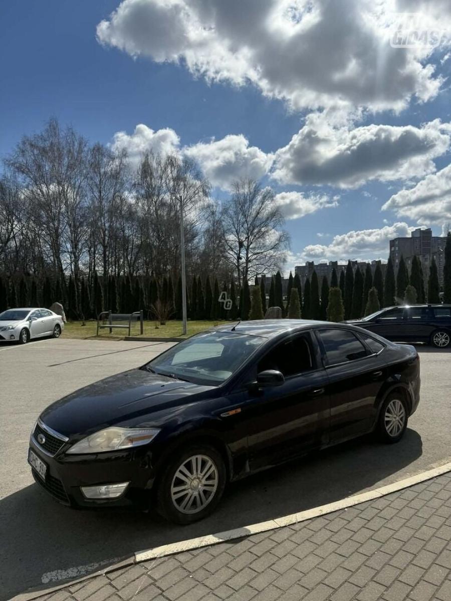 Black Ford Mondeo 2008 in Siauliai, with an engine capacity of 1.80 L and mileage of 270 thousand km for 1550 €, photo 4 on AUTOMOTO.COM.LV